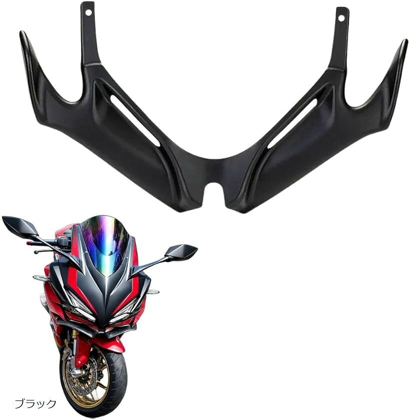 バリエーションコード : 2br5ndkj4s商品コード2br5nds2jr商品名互換品 ホンダ CBR250RR 対応 2017-2024 フロントフェアリング ウイングレット 空力サイドウイング エアロスポイラー カスタムパーツブランド...