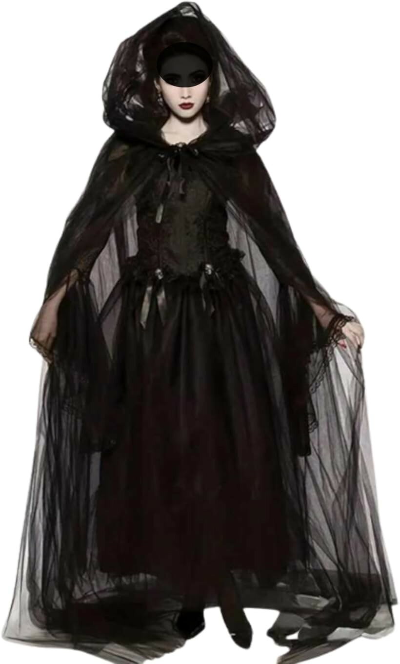 商品コード2bucjc3k0u商品名コスプレ マント 黒 ハロウィン パーティ 衣装 吸血鬼 魔女 コスチューム フード付き 大人 死神ブランドレタヤカラーブラックサイズ等Free Size「本格的な雰囲気と美しい立体感」 このマントは、ハ...