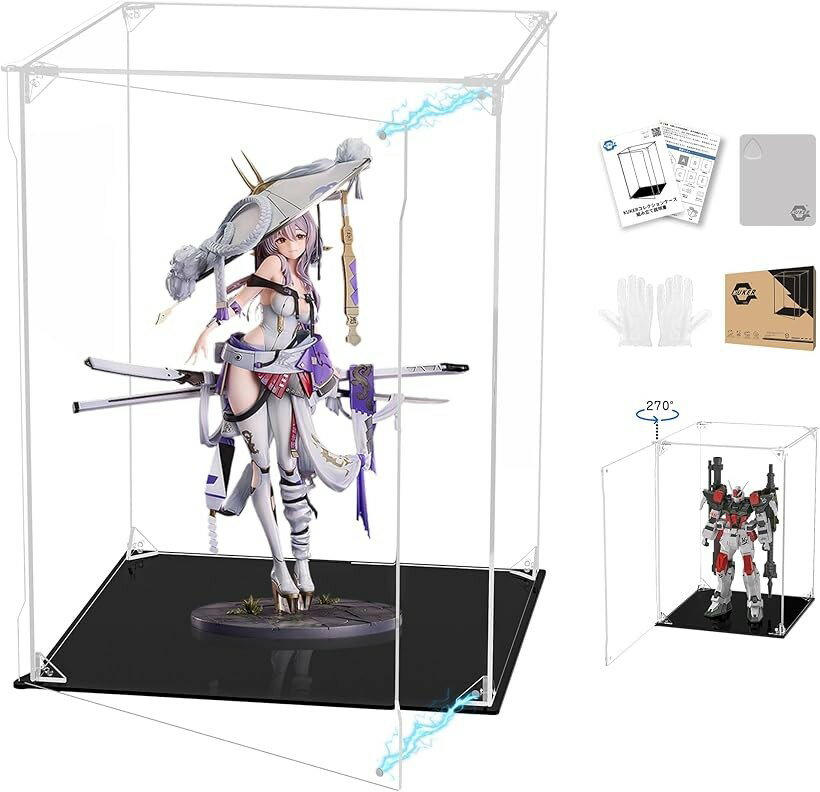 バリエーションコード : 2b9od930d1商品コード2brkoop80o商品名フィギュアケース UVカット アクリルケース マグネット付き 前扉 コレクションケース ディスプレイケース ショーケース 組み立て式 防汚れ 手袋 クリーニン...