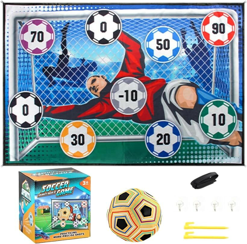 バリエーションコード : 2bupwi512r商品コード2brp365i50商品名サッカー 的当て ゲーム 柔らかいボール付き ゴールマット 子供用 壁掛け サッカーおもちゃ 室内遊び ストラックアウトブランドドナリーカラーイエローサイズ等...