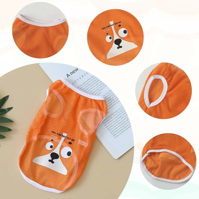 バリエーションコード : 2b9lfki0w5商品コード2b9lfrxjxh商品名犬 服 春夏 ベスト メッシュ ひんやり 動物柄プリント 犬 服 夏 シャツ 薄い 通気性 涼しい 軽量 速乾 犬服夏用 シャツ 子犬 小型犬 中型犬 ペット...