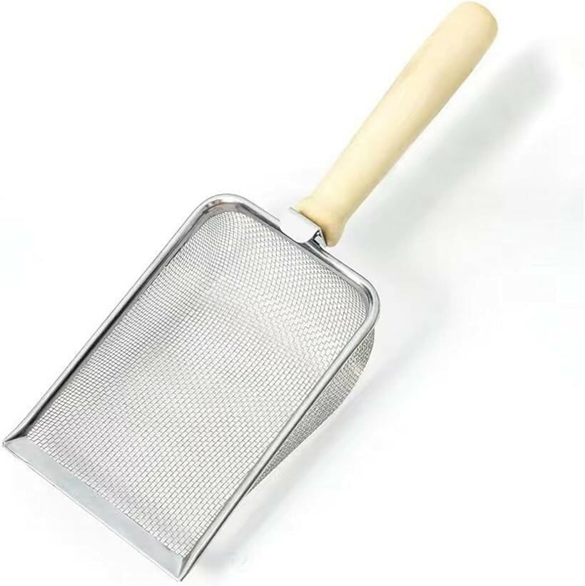 バリエーションコード : 2brvujlffp商品コード2brvu4dhqh商品名猫砂スコップ ネコトイレ用シャベル メッシュタイプ 2種類網目選択 ステンレス製 木製ハンドル 丈夫設計 砂分離簡単 清掃用品 ペットトイレ掃除用 軽量ツール...