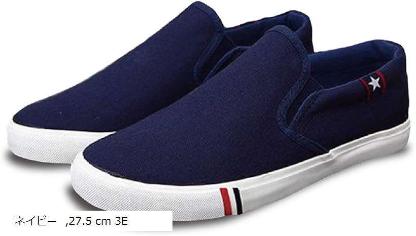 バリエーションコード : 2b8hh3416w商品コード2b8r5dol2c商品名カエナリエ メンズ レディース スリッポン デッキシューズ 黒 白 キャンバス カジュアル スニーカー 男女 45 27.5 ネイビーブランドKaenarie...