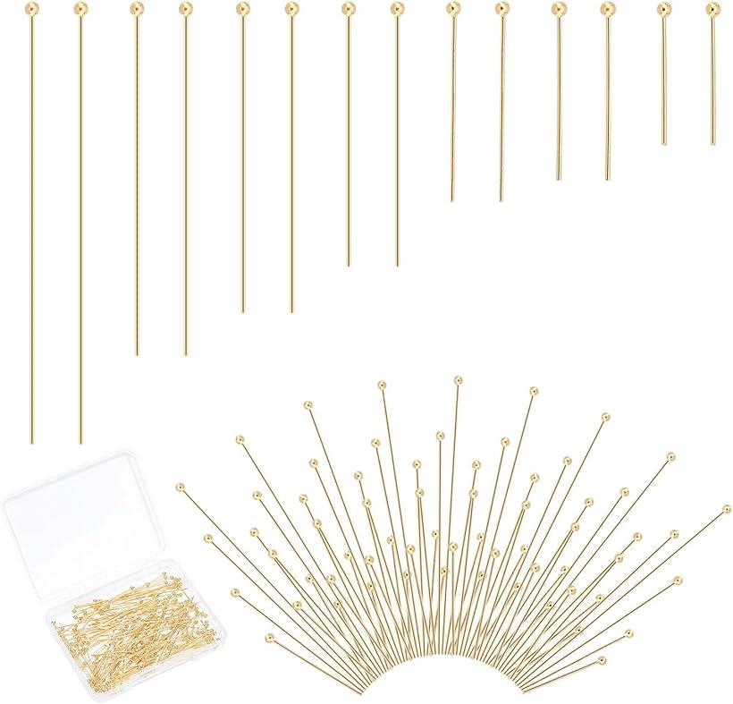 商品コード2b2fsonh0c商品名丸ピン ゴールド 7サイズ 約200本 アクセサリーパーツ 304ステンレス鋼 ピン 15～18/20/25/30/35/40/50mmブランドPH PandaHallカラーゴールド・6サイズ：長さ15～...