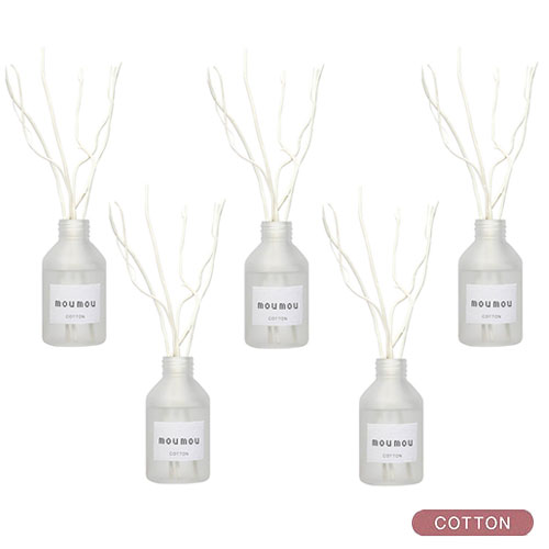 ムームー コットン リードディフューザー 芳香剤 ムームー コットン2個 リードディフューザー 芳香剤 ムームー コットン3個 リードディフューザー 芳香剤 ムームー コットン4個 リードディフューザー 芳香剤 ムームー コットン5個 リー...