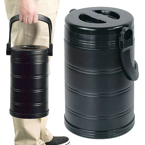 材質 本体：（外側）ステンレス鋼（粉体塗装）、（内側）ステンレス鋼、フタ・ハンドル・本体枠・底カバー：ポリプロピレン、パッキン：シリコーンゴム 仕様 内容量サイズ：直径150×250mm、約5L