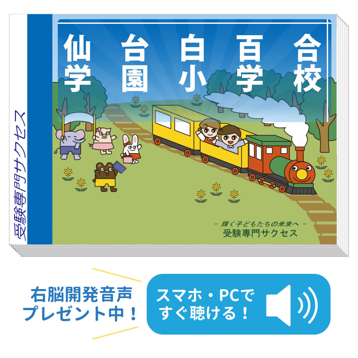 【送料・代引手数料無料】合格セットと併用で学習効果がアップ!!動画レッスン講座仙台白百合学園小学校を目指すならこのセット！ 仙台白百合学園小学校合格セット 仙台白百合学園小学校受験対策として体系的にまとめた合格問題集！出題問題を徹底研究して...
