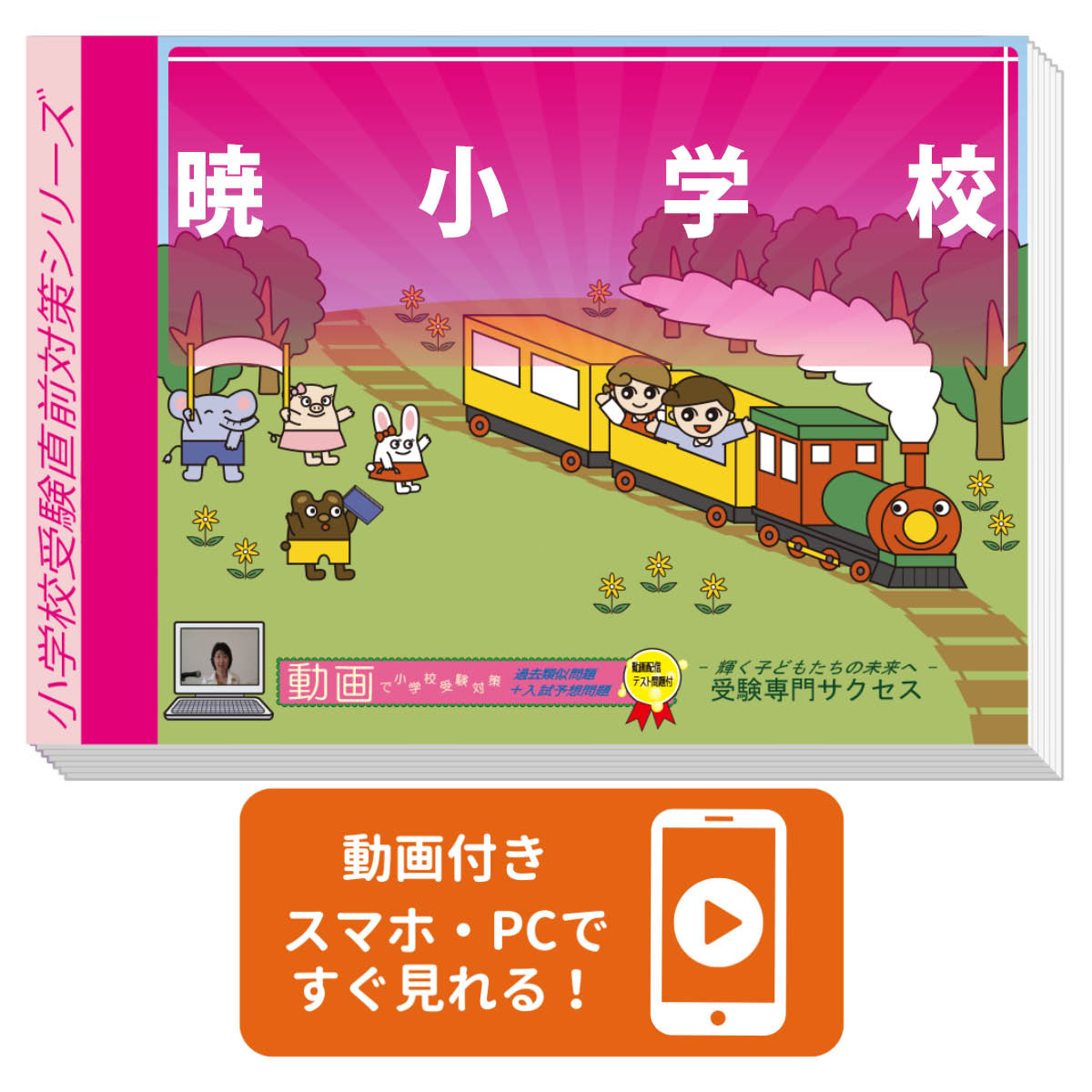 【送料・代引手数料無料】暁小学校プレテスト問題集暁小学校を目指すならこのセット！