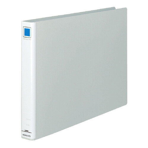 ●片開き　●収容枚数/約300枚　●サイズ/307×447×45mm　●表紙/PPフィルム貼り　●穴数/2穴（80mmピッチ）　●替背紙式　●カラー仕切カード（5山1組）付き　●背見出し紙付き（2枚）　●表紙（芯材）/古紙パルプ配合　●とじ...