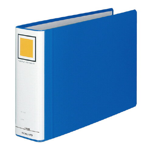 ●両開き　●サイズ／220×330×75mm　●表紙（芯材）／古紙パルプ配合　●表紙／PPフィルム貼り　●2穴　●とじ穴間隔／80mmピッチ　●収容枚数／約600枚　●インデックス1枚・カラー仕切カード（5山1組）付き　●背見出し紙付き　●...