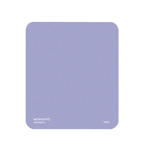 ●色：ヴァイオレットメタリック　●クールなメタリックカラーのマウスパッド　●外寸法（W・D・H）：130×150×0．6mm　●材質：PC