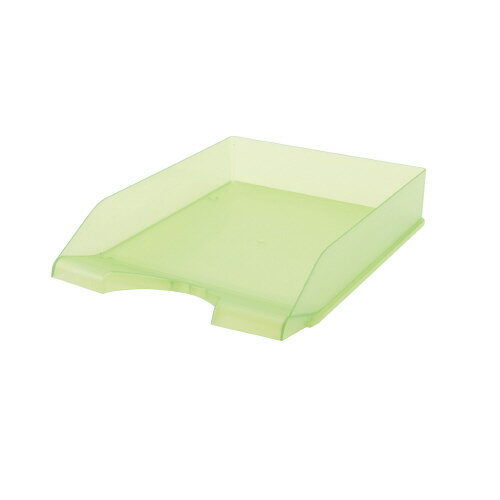 ●A4サイズの書類や小物の整理に便利です。　●5段まで積み重ねできます。　●タイプ／A4タテ　●サイズ／W255×D347×H65mm　●材質／PS　※表示サイズは外寸法です。