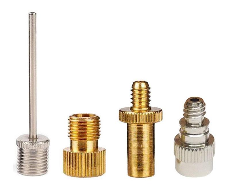 TSUCIA バルブアダプター 仏式/米式/英式変換 自転車バルブ変換アダプター ポンプパーツ バルブコンバーター ボール用空気針