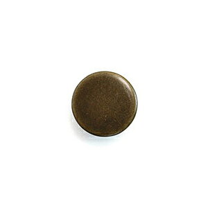 ●素材：真鍮●サイズ：14mm●内容：5個入り【商品の詳細】ジーンズによく使用されているデニムボタン（ネオバーボタン）です。ジーンズを始め、バッグや小物にもご利用頂けます。使うものはトンカチだけで、打ちつけると簡単につきますので、初心者の方...