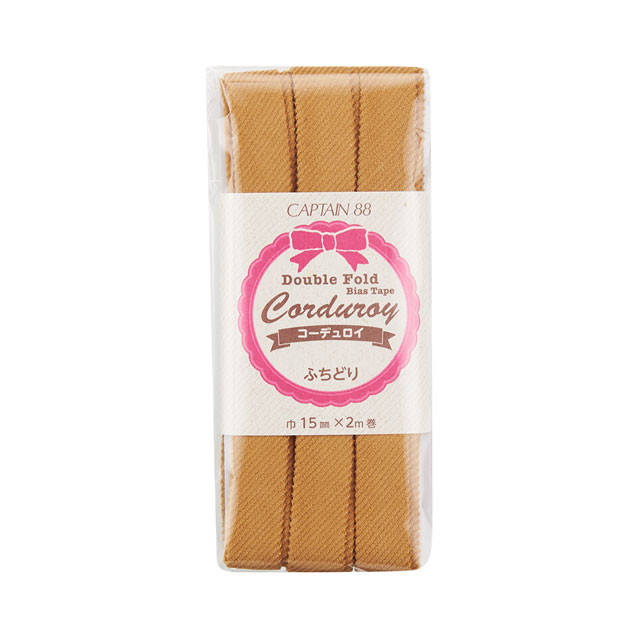 ●素材：綿100％●サイズ：15mm幅×2m巻【商品の詳細】あたたかみのある風合いと色展開で、作品がおしゃれに仕上げることが出来る、コーデュロイのバイアステープです。ひざ掛けの縁取りなどのあったかアイテム作りにおすすめです。【ご注文前に必ず...