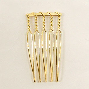●サイズ：長さ 約17mm　/　足の長さ 約32mm【商品の詳細】ヘアアクセサリー作りに最適のヘアコームの土台です。ビーズや造花などを、ワイヤーで巻きつけるだけで簡単にヘッドアクセサリーをお作り頂けます。また、ヘッドドレスに縫い付ければヘッ...