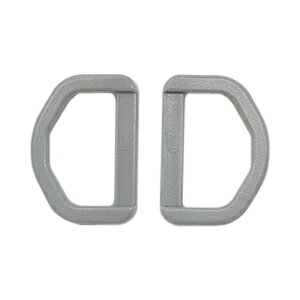 ●素材：プラスチック●内容：2個入り●サイズ：テープ通し内径 約25mm　/　厚み 約3〜5.5mm（厚みは一律ではありません。目安としてご参照ください。）※ロット違いにより、サイズや色味が異なる場合がございます。予めご了承下さいませ。【商...