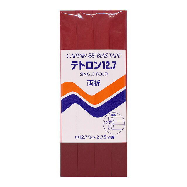 ●素材：ポリエステル65％　綿35％●サイズ：12.7mm幅×2.75m巻【商品の詳細】衣服の裾上げ・ふちどりや小物などには欠かせない、スタンダードなバイアステープです。襟ぐりや袖ぐりの見返し代わりにどうぞ。【ご注文前に必ずお読み下さい】・...