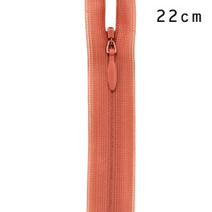 ●樹脂ファスナー●用途：衣料（婦人服スカート、ワンピース・上衣のポケット、袖口）【商品の詳細】エレメント（ファスナーのかみ合う部分）や、縫い目が表地に出ないファスナーです。スカート、ワンピースなどに多く使われます。また、ポケットや袖口につけ...