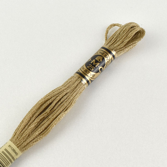 商品画像はサンプル画像のため、実物と色が異なります。目安としてご参照くださいませ。必ず色番号をご確認の上お買い求めください。●素材：100％最高級エジプト綿（長繊維）●容量：長さ約8m、6本撚り●太さ：25番【商品の特徴】1746年にフラン...