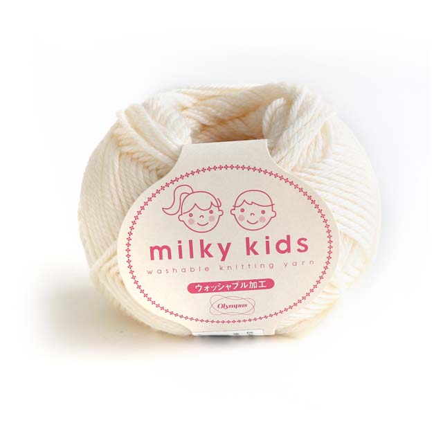 ●素材：ウール 60％　アクリル 40％●容量：40g玉巻（約98m）●使用針：棒針5〜7号　/　かぎ針5/0〜6/0号●標準ゲージ：20〜22目・28〜30段●必要玉数の目安：キッズ（4〜5才）用プルオーバー7玉　　キッズ（4〜5才）用ベ...