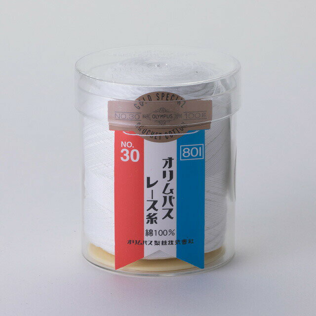 ●素材：綿100％●容量：約100g玉巻（約690m）●使用針：レース針4〜6号【商品の特徴】細く、長く、しなやかで、優れた光沢をもつ最高級エジプト綿を使用し、1956年発売からロングセラーの本格的なレース糸です。最高品質で、糸滑りが滑らか...