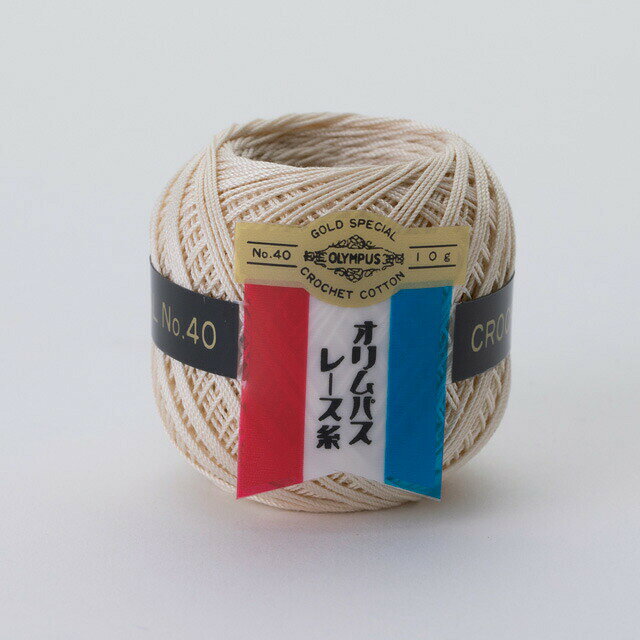 ●素材：綿100％●容量：約10g玉巻（約89m）●使用針：レース針6〜8号【商品の特徴】細く、長く、しなやかで、優れた光沢をもつ最高級エジプト綿を使用し、1956年発売からロングセラーの本格的なレース糸です。最高品質で、タティングレースな...