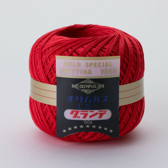 ●素材：綿100％●容量：約50g玉巻（約218m）●使用針：レース針0号〜かぎ針2/0号●必要玉数の目安：プルオーバー7玉　/　ベスト5玉【商品の特徴】最高級エジプト綿を使用し、一貫した国内生産のもと、素材の魅力を最大限に引き出す、独自の...