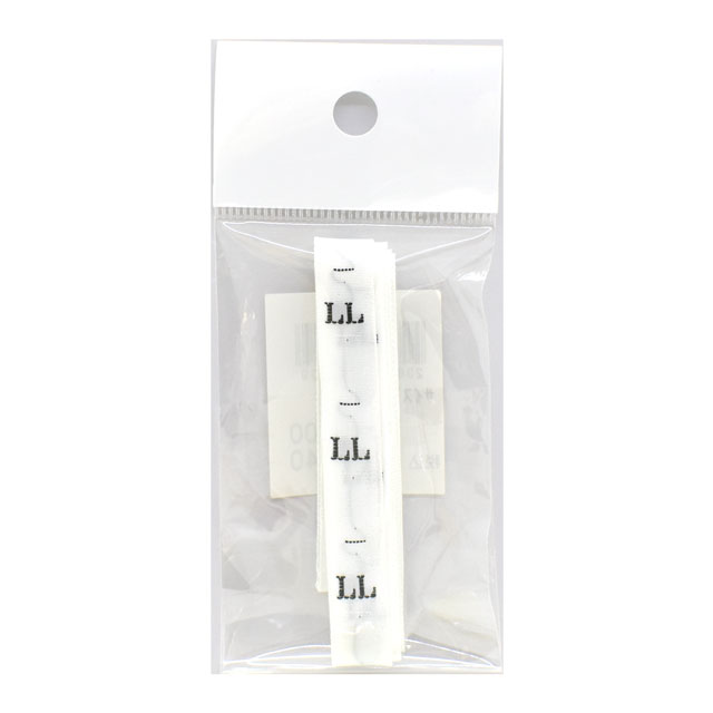 ●素材：ポリエステル100％●サイズ（1枚あたり）：幅約10mm×長さ約24mm●内容：全長約1.2m/50枚分（点線でカットして使用する場合）【商品の特徴】お洋服など、サイズ表記したいものにお使い頂けるサイズタグです。点線でカットしてご使...