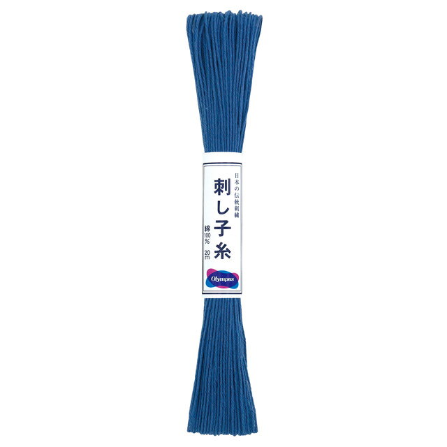 商品画像はサンプル画像のため、実物と色が異なります。目安としてご参照くださいませ。●素材：綿100％●容量：長さ約20m【商品の特徴】糸本来の風合いを大切にした刺し子、花ふきんに適した糸。優しい手触りの綿100％です。糸の取り分けはせず、そ...
