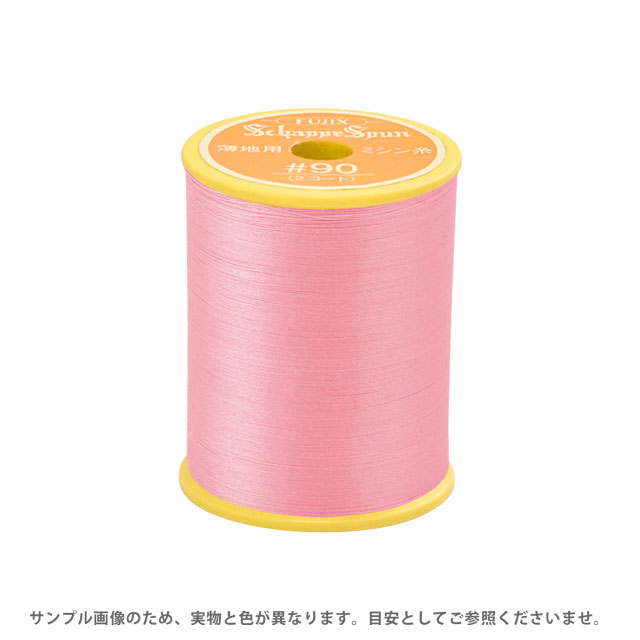 ●素材：ポリエステル100%●長さ：300m巻き●針：ミシン針7〜9番【商品の詳細】ローン、サテン、デシン、オーガンジー、ジョーゼット、クレープ、ボイル、ギンガム、シルク類などの薄くてデリケートな生地に適したポリエステルミシン糸です。細かく...