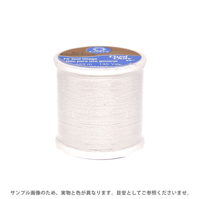 ※商品名がDual DutyからCOATS&CLARKに変更されましたが同一の工場で製造されており、糸の品質に変更はございません。商品ラベルも順次切り替わりますが、新旧商品ラベルはお選びいただけません。●素材：ポリエステル100％●長さ：1...