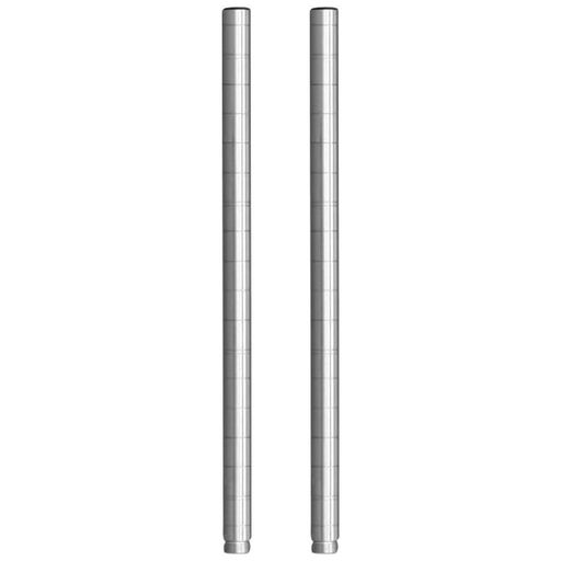 中国 セット内容・付属品:ADD延長用ポール2本セット ジョイント付 サイズ:(約)高さ31cm 素材:スチール(クロームメッキ) ポール径・タイプ:25mm/ポールの部品
