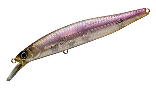 主な対応魚種: バス タイプ:サスペンド(スローフローティング) サイズ:89mm / 重量:8g カラー:クリアワカサギ #52
