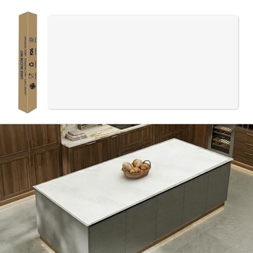 【大判120x60cm・広範囲を保護】Syncnikaシリコンマットは120x60cmの特大サイズで、キッチンカウンター、作業台、流し台、ダイニングテーブルなどを一枚でしっかりカバー。熱・汚れ・傷・衝撃から守り、調理や作業を快適にサポートし...