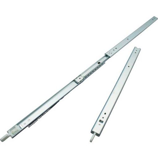 定格荷重(N)ペア/垂直:265 タイプ:軽荷重 幅x高さx長さx移動距離(mm):19.3x27x450x453 軽荷重用 3メンバーフルトラベルタイプ ドロワーメンバーの着脱不可能 取付ねじ:バインド(M3、M4)、トラス小ねじ(M3)...