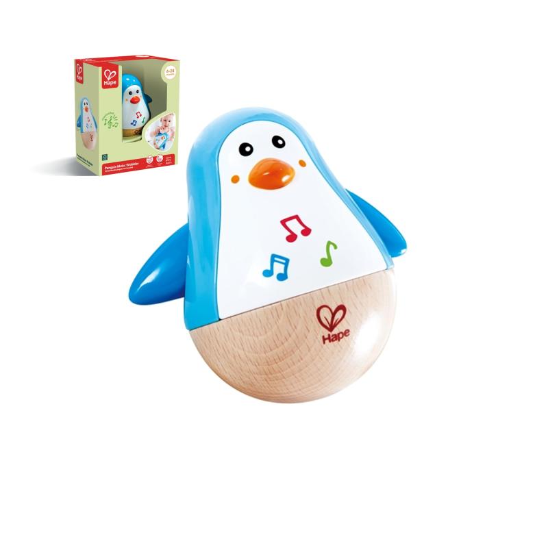 Hape(ハペ) おきあがりペンギン E0331A<b>対象年齢 :</b>6月以上対象性別 :男女共用電池:不要本体サイズ :12.5×11.7×11.7cm世界60か国以上で愛される知育玩具、ハペのおもちゃ