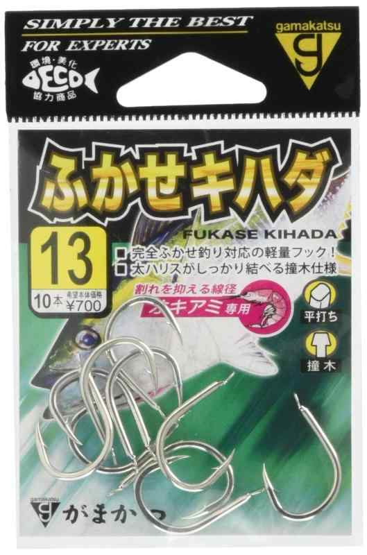 がまかつ(Gamakatsu) バラ ふかせキハダ フック (銀) 釣り針 各種