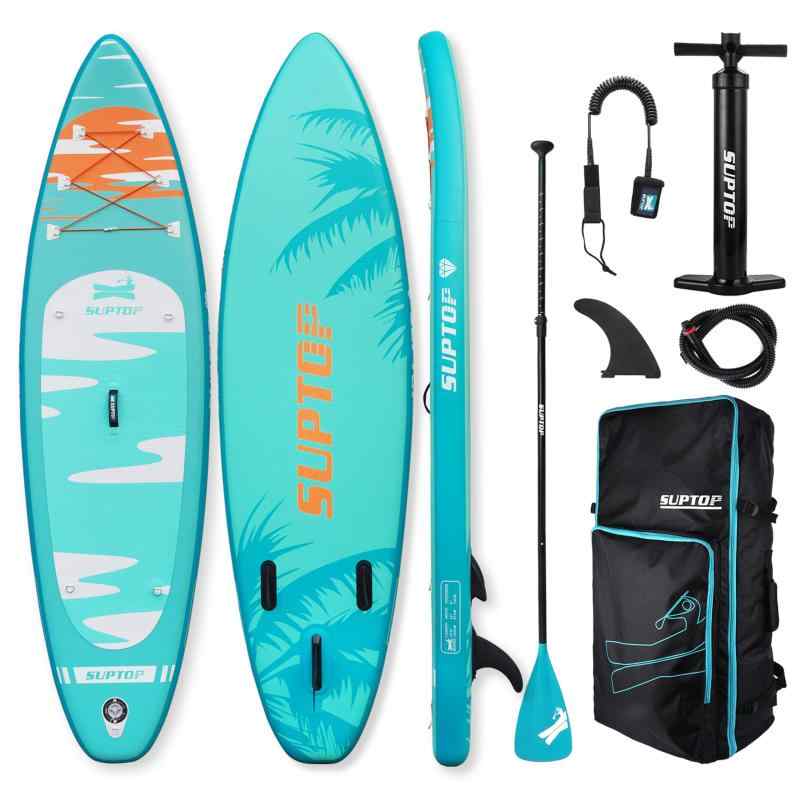 SUPインフレータブルサーフボード SUPボード スタンドアップパドルボード 長320cm 幅81cm 厚15cm フィットネスやフィッシングに適したボードNew-DQ