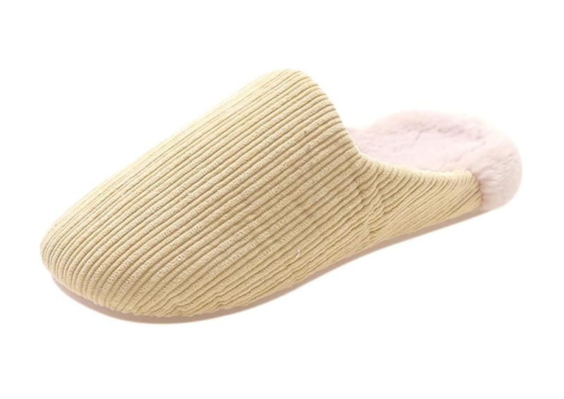[Euyqs] 室内用スリッパ 暖かい 洗える あったか 厚底 滑り止め 家庭用秋と冬スリッパ【高品質の素材】アッパーは柔軟性に優れた合繊仕上げ、床から冷気をしっかり隔離し、暖かくて秋冬にビッタリ「ルームシューズ」。【冬の守護者】厚手のコッ...