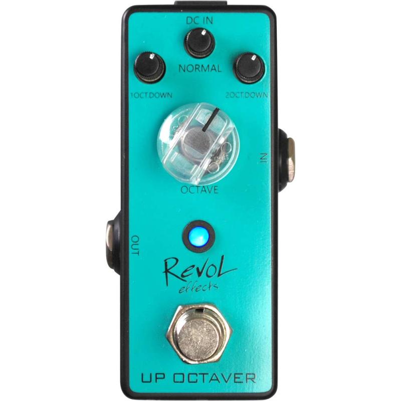 レヴォルエフェクツ(RevoL effects) Revol effectsエフェクター オクターバー UP OCTAVER EOT-011オクターブ・2オクターブ下、1オクターブ上の音をミックスすることで、シンセライクなサウンドを生みだし...