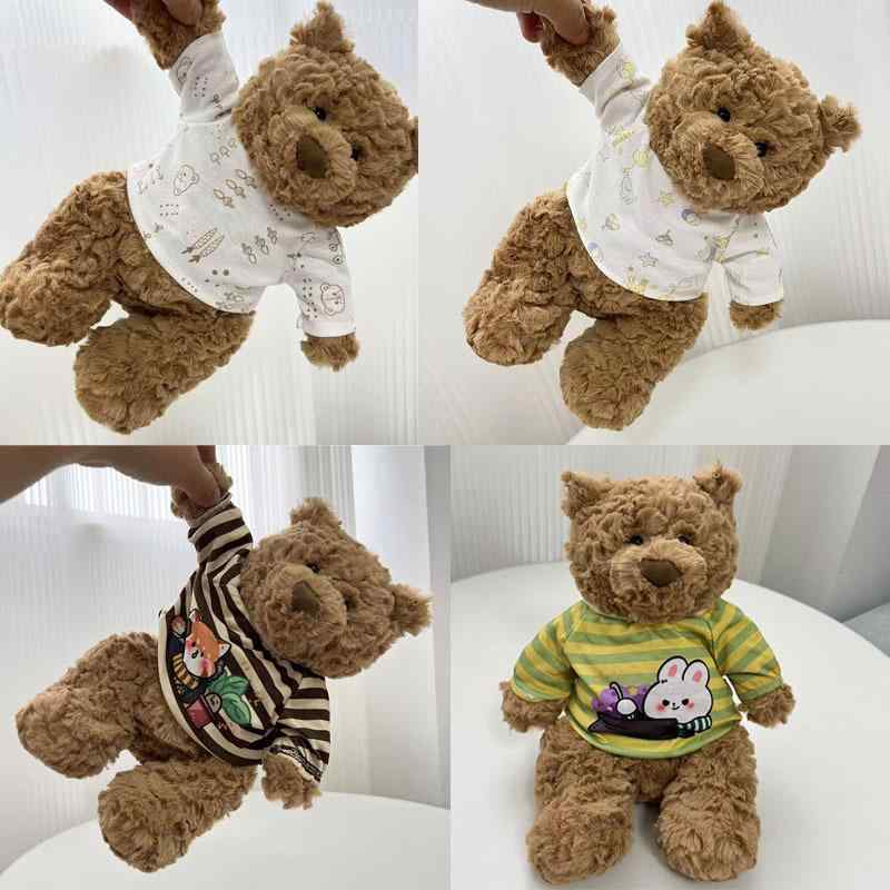 ・素材: 布・カラー展開: 楽園T、小熊T、ストライプ柴犬シャツ、ストライプうさぎシャツ、緑サロペット、浅デニムサロペット、深デニムサロペット、白サロペット、茶サロペット、ピンクサロペット、黄白青セーター、大サイズ鈴付きよだれかけ、茶白スト...