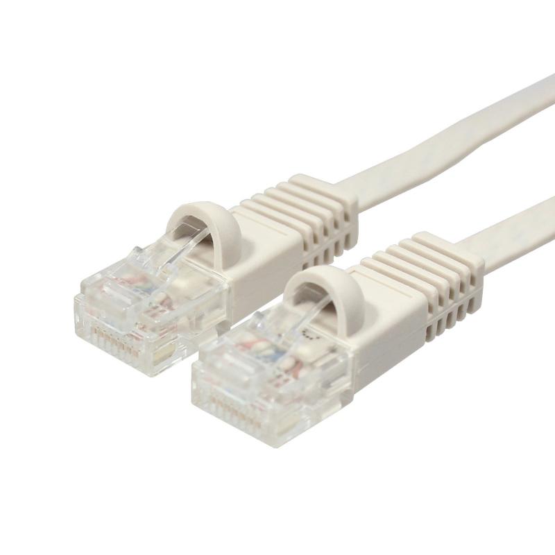 タローズTARO'S LANケーブル CAT6 カテゴリ6 Gigabit ギガビット準拠 スーパーフラット 1m ライトグレー CBC6-F010-LG エコ簡易パッケージカラー:ライトグレー(LG)結線:TIA/EIA-568B、ストレ...