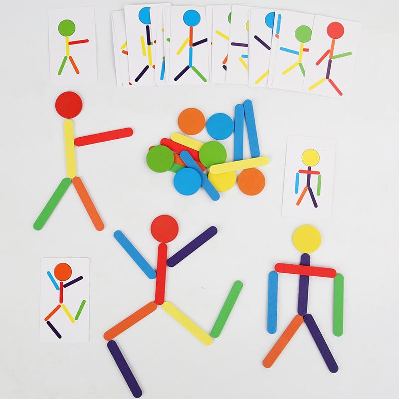 ・素材: 木・機能: 知育・カテゴリ: 立体パズル・サイズ: 20.5*14*4cm・カラー展開: 人物クリエイティブパズル,思考クリエイティブパズル・対象年齢: 子供（4-6歳）