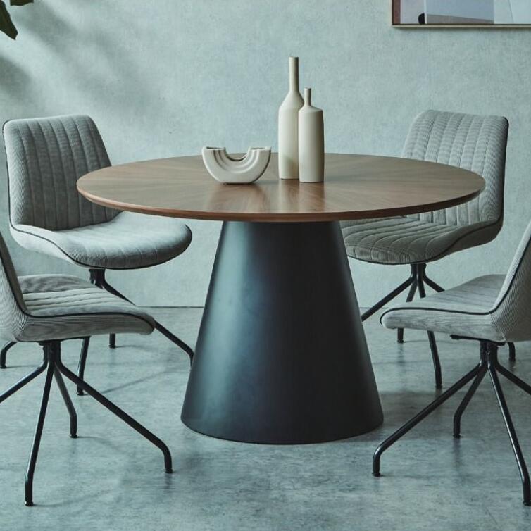 （サイズ） 幅120×奥行120×高さ70cm （材　質） 表面材：天板 WAL:ウォールナット突板・ウレタン樹脂塗装 OAK:オーク突板・ウレタン樹脂塗装 GY:MDF・ウレタン樹脂塗装（コンクリート風） 脚：アイアン 組立品 （送　料）...