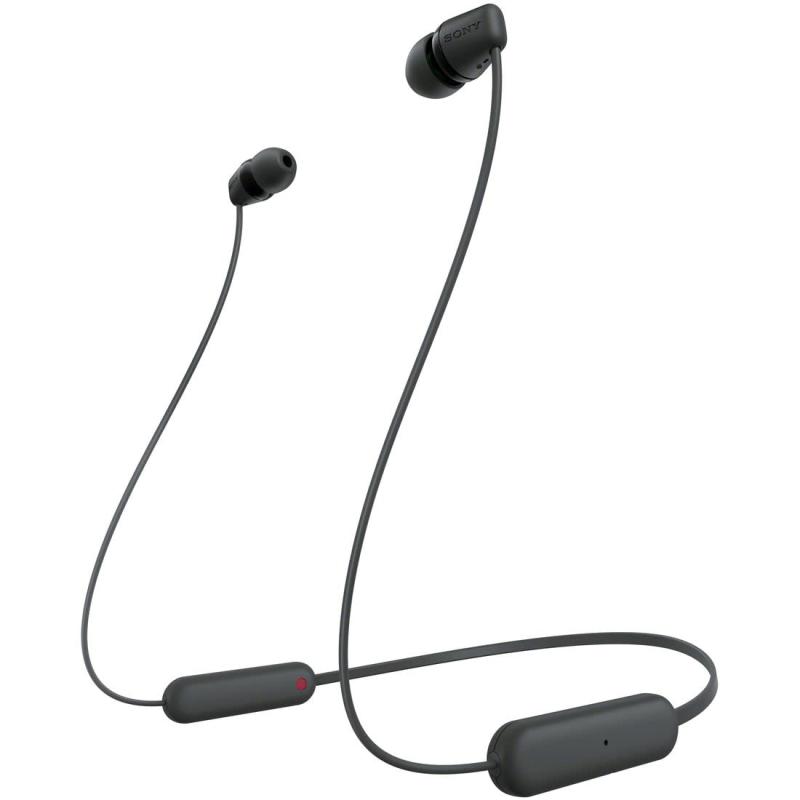 ソニー(SONY) ワイヤレスイヤホン WI-C100:Bluetooth対応/25時間スタミナ/IPX4防滴/DSEE搭載 ブラック WI-C100 BZ 小電池切れの心配が少ない安心の25時間再生DSEE対応により高音質で快適な音体験を...