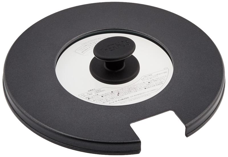 サーモス 取っ手のとれる鍋専用フタ 18cm対応 ブラック KLB-001 BKサーモス 取っ手のとれる鍋専用フタ 。18cmサイズの鍋に対応。サイズ(約):幅20.5×奥行20.5×高さ3.5cm、本体重量(約):0.2kg生産国:中国素...