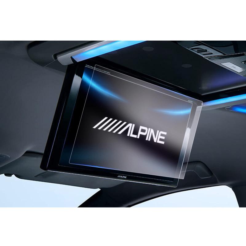 【GAFAT】アルパイン 12.8型WXGAリアビジョン PXH12X-R-AV/PXH12X-R-B リアビジョン 12.8型後席ディスプレ PET製 車用液晶保護フィルム 傷防止 汚れ防止 反射防止 指紋防止 防気泡 高透過率（PET製...