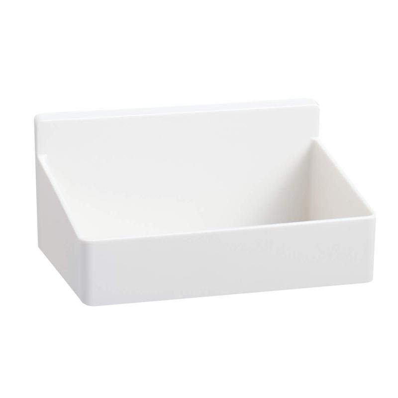 レック 傷つけずにピタッと貼れる スパイスラック M 調味料ラック HARU KITCHENサイズ：16x11.5x7.5cm(外寸)　14.5x9.5cm(内寸)耐荷重：1kg取付方法：吸着シートキッチンの壁にキレイに貼れるスパイスラック...