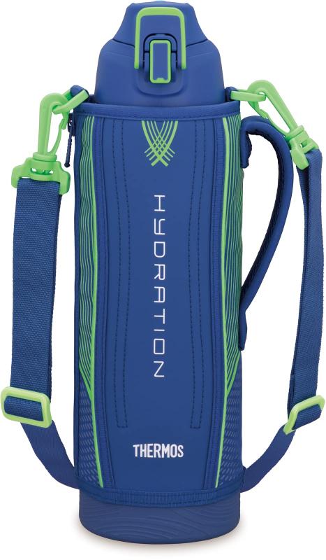 サーモス 水筒 真空断熱スポーツボトル 1.5L ブルーグリーン 保冷専用 FHT-1502F BLGR一気にすばやく水分補給 ゴクゴク飲める飲み口採用。ソコの耐久性がアップ。サイズ(約):幅9.5×奥行き9.5×高さ32cm、本体重量(約...